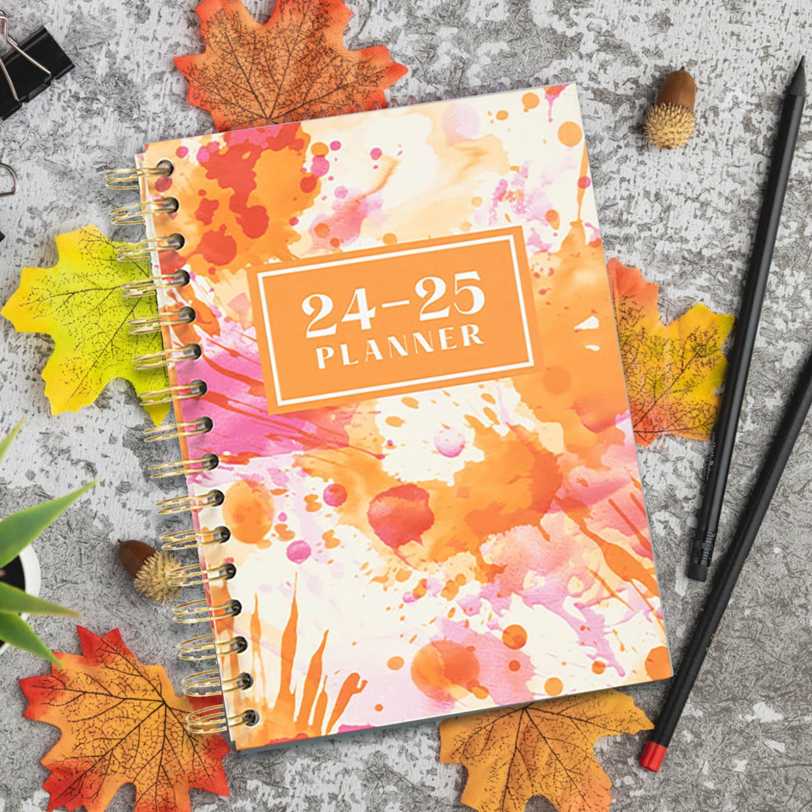 Simplified 2024-2025 Monthly Planner and Calendar Book, A5 Schedule ...