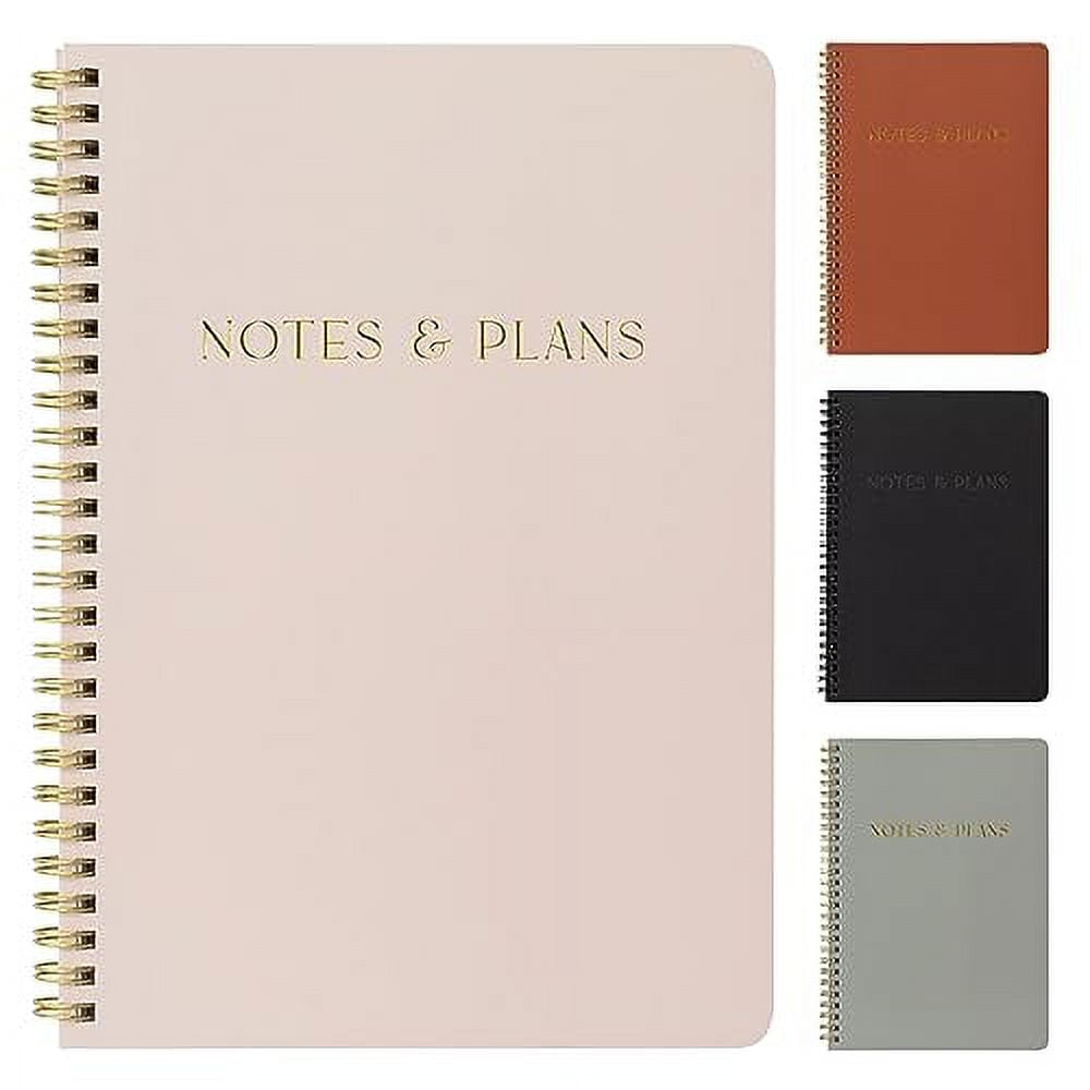 Simplified Daily Planner And Notebook With Hourly Schedule - Aesthetic ...