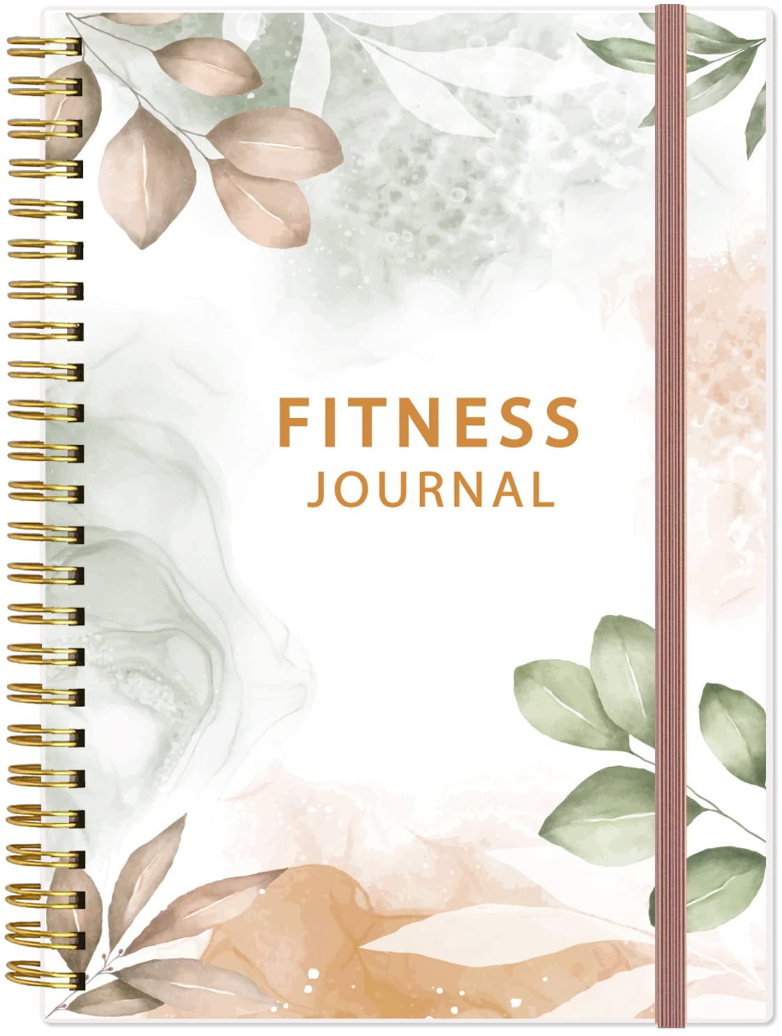 Simplified Fitness Journal for Women & Men,A5 Workout Journal/Planner ...