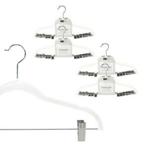 GOSCHE Kids Velvet Clips Hangers - 13inch 50 Pack Toddler Clothing ...