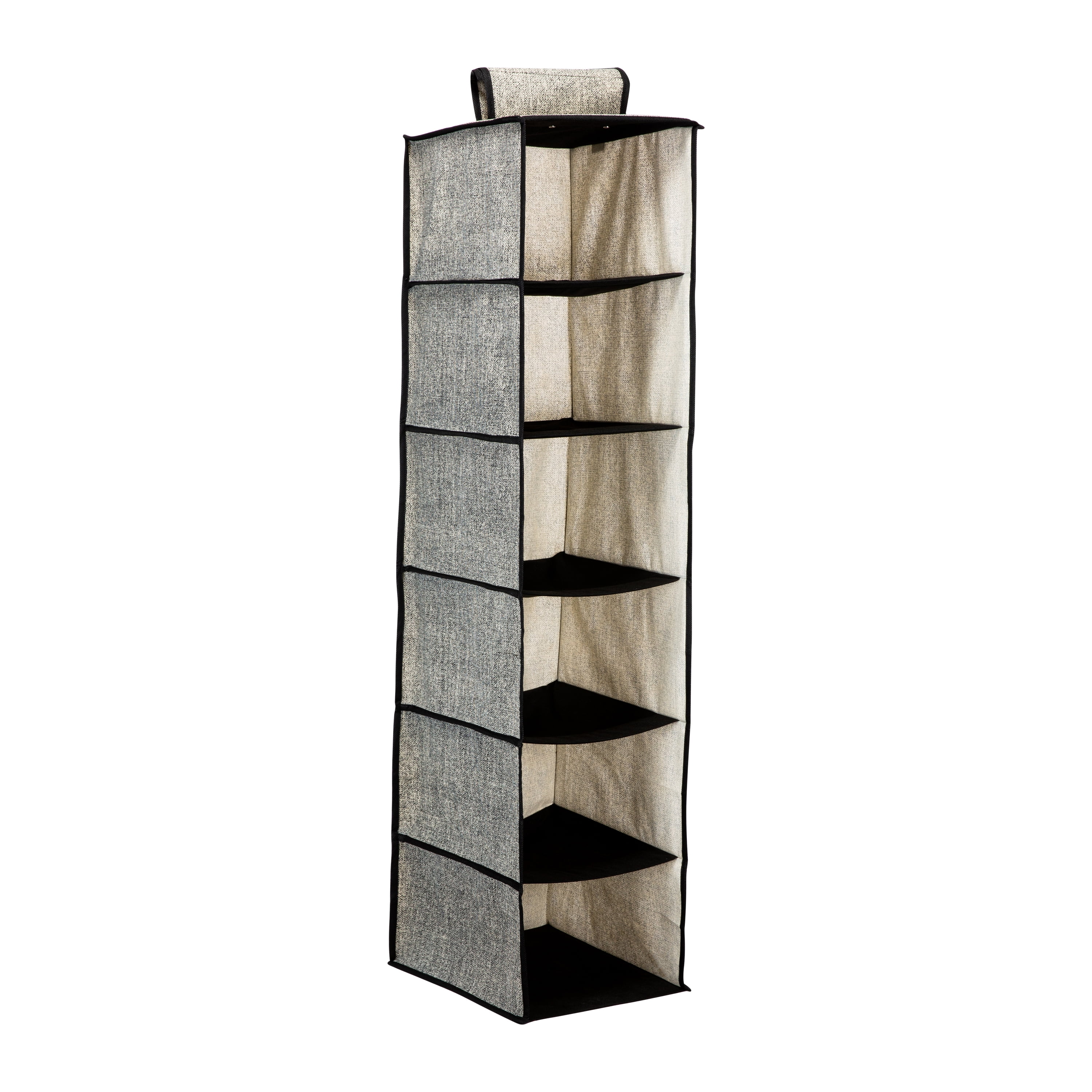 Simplify 6-Shelf Storage Shelf in Black - Walmart.com