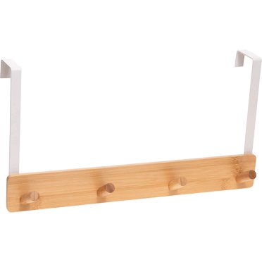 ELLE Paris 5 Hook over the Door Hook in Matte Grey and Gold - Walmart.com