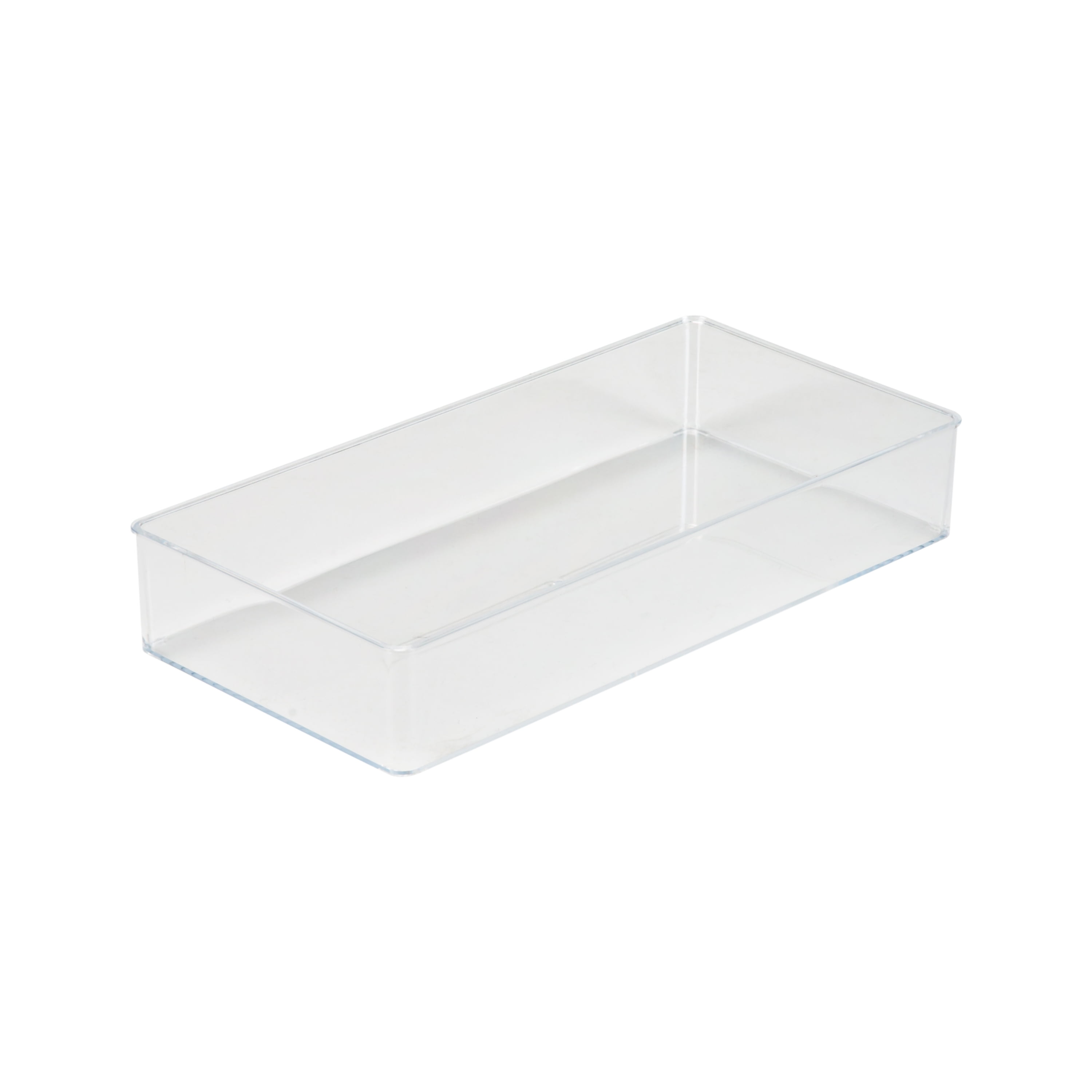 Simplify Medium Rectangular Drawer Organizer, Clear - Walmart.com
