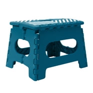 Mainstays One Step Folding Step Stool, Black Plastic - Walmart.com