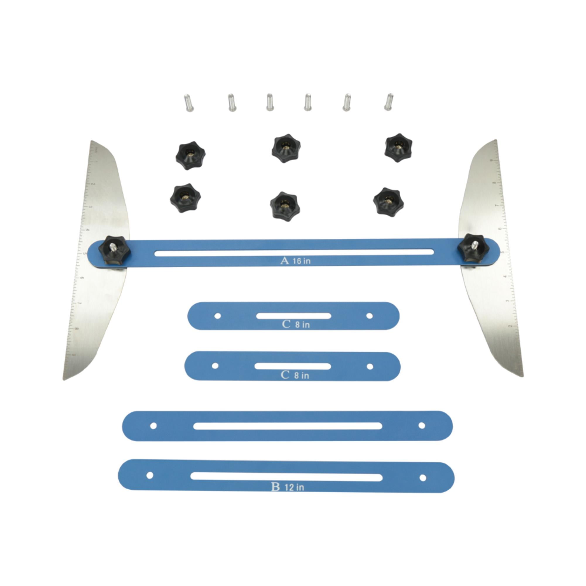 Simplify Stair Tread Measuring and Cutting with Blue Metal Jig Tool ...