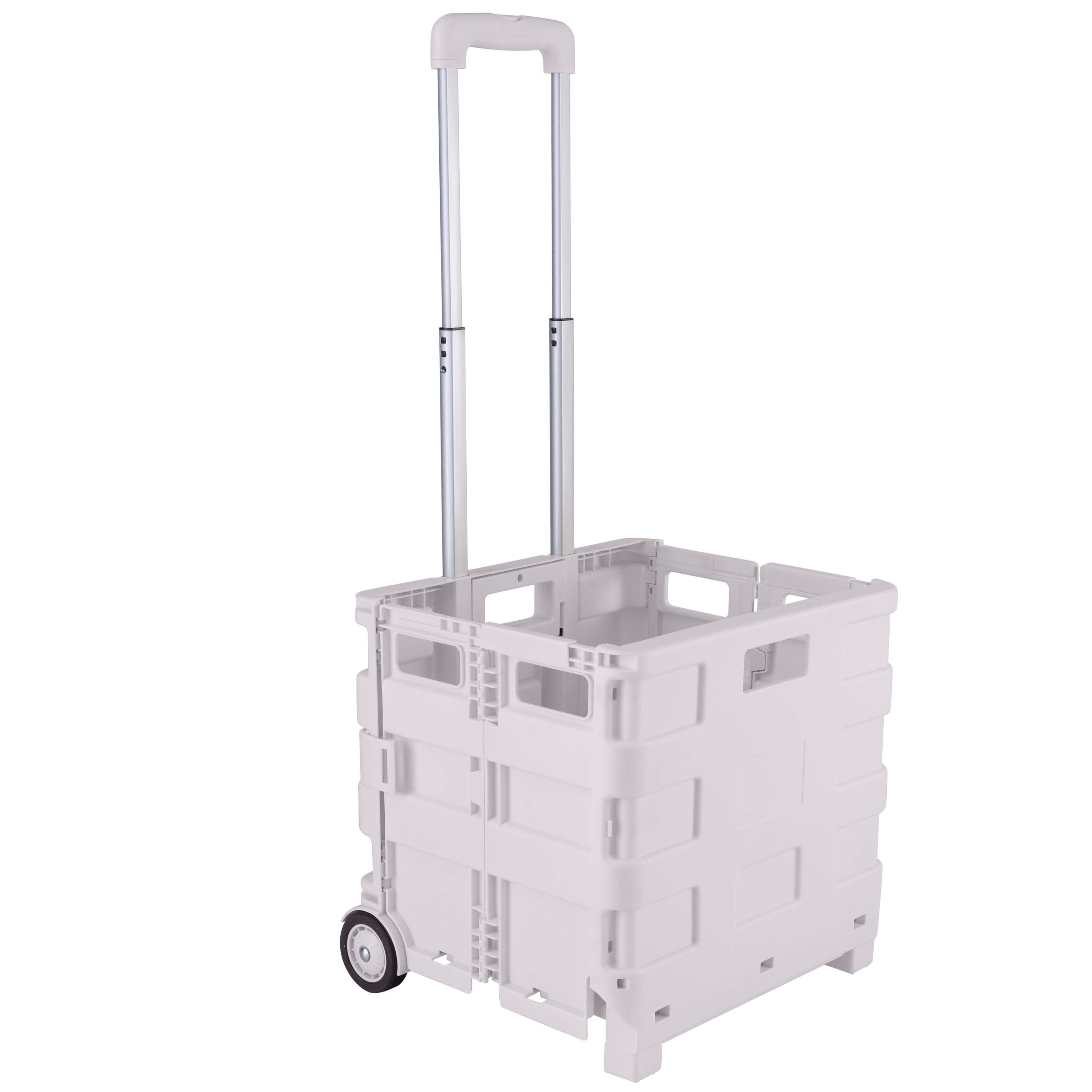 Simplify Tote & Go Collapsible Utility Cart in White - Walmart.com