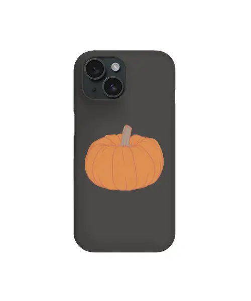 Simplistic Fall Pumpkin 2021 Autumn Phone Case for iPhone 16 15 14 13 ...