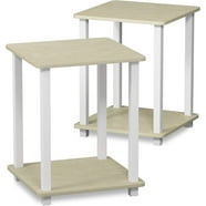 Magazine Rack Chairside End Table Rustic Grey, 24" High, 4 Levels ...