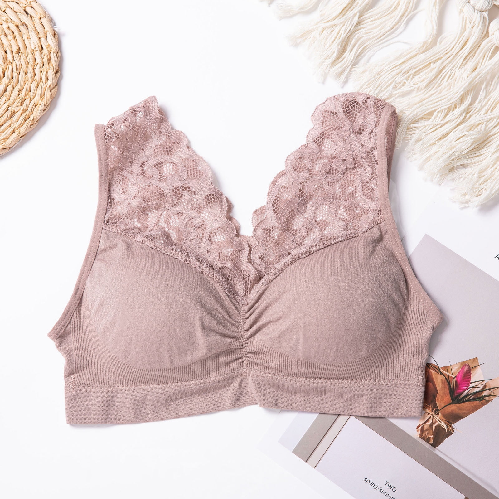 Simplmasygenix Bras For Women Clearance Summer Fall Women's Plus Size ...