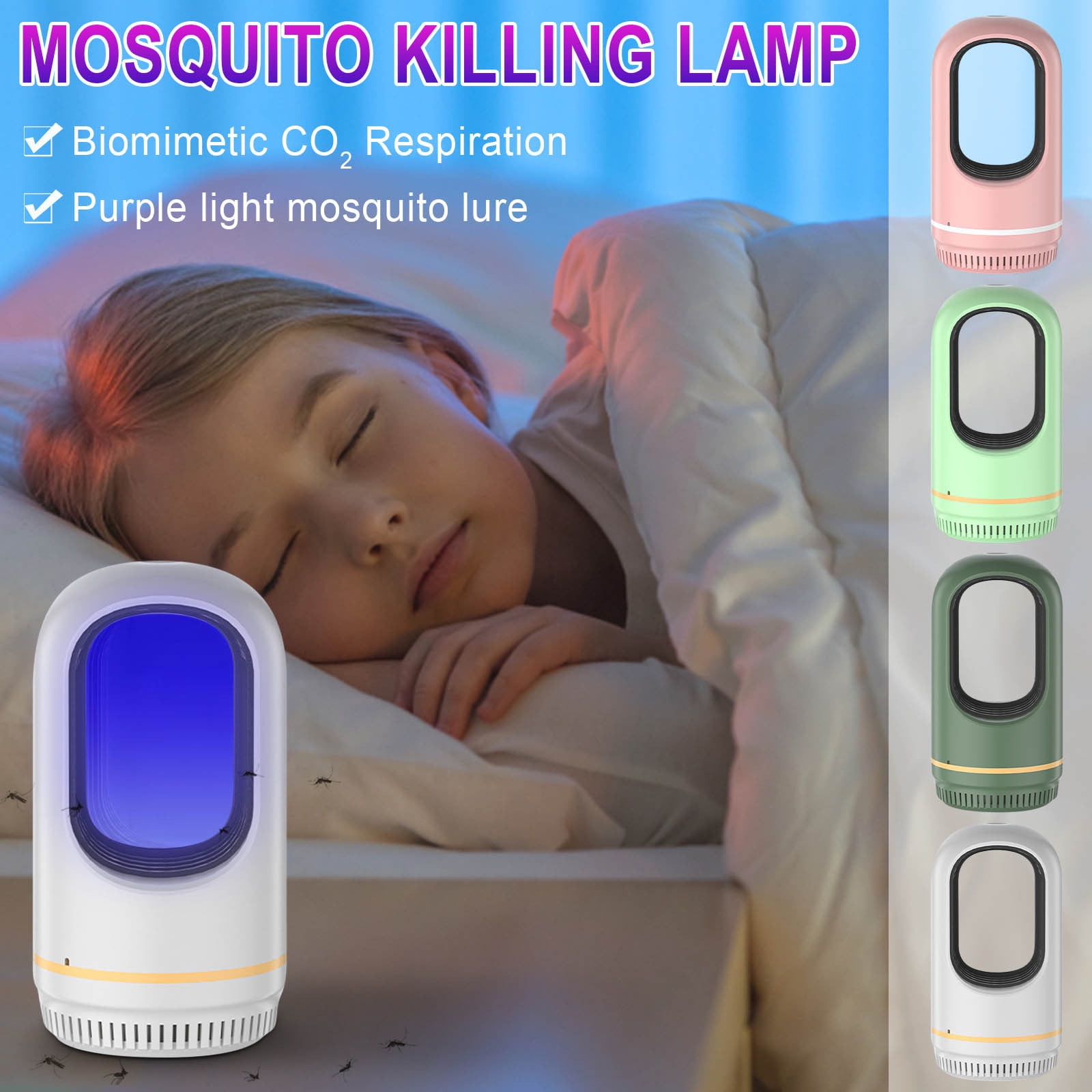Simplmasygenix Mosquito Killer Lamp Electric Mosquito Killer Trap ...