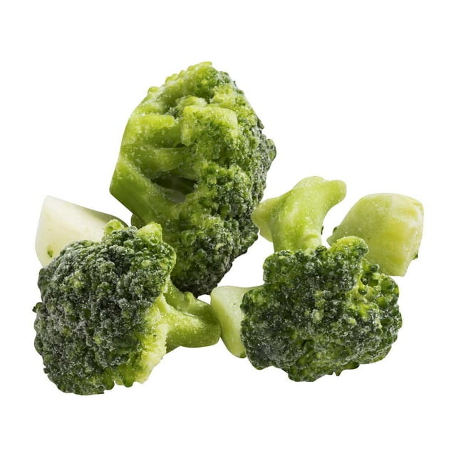 Simplot IQF Broccoli Cuts - 20 lb. package, 1 package per case ...