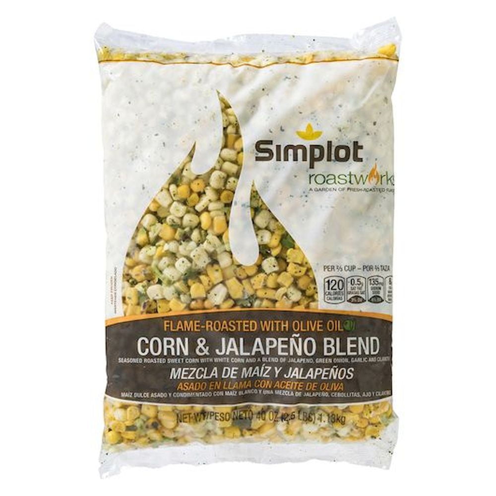 Simplot RoastWorks Roasted Corn and Jalapeno, 2.5 Pound -- 6 per case ...