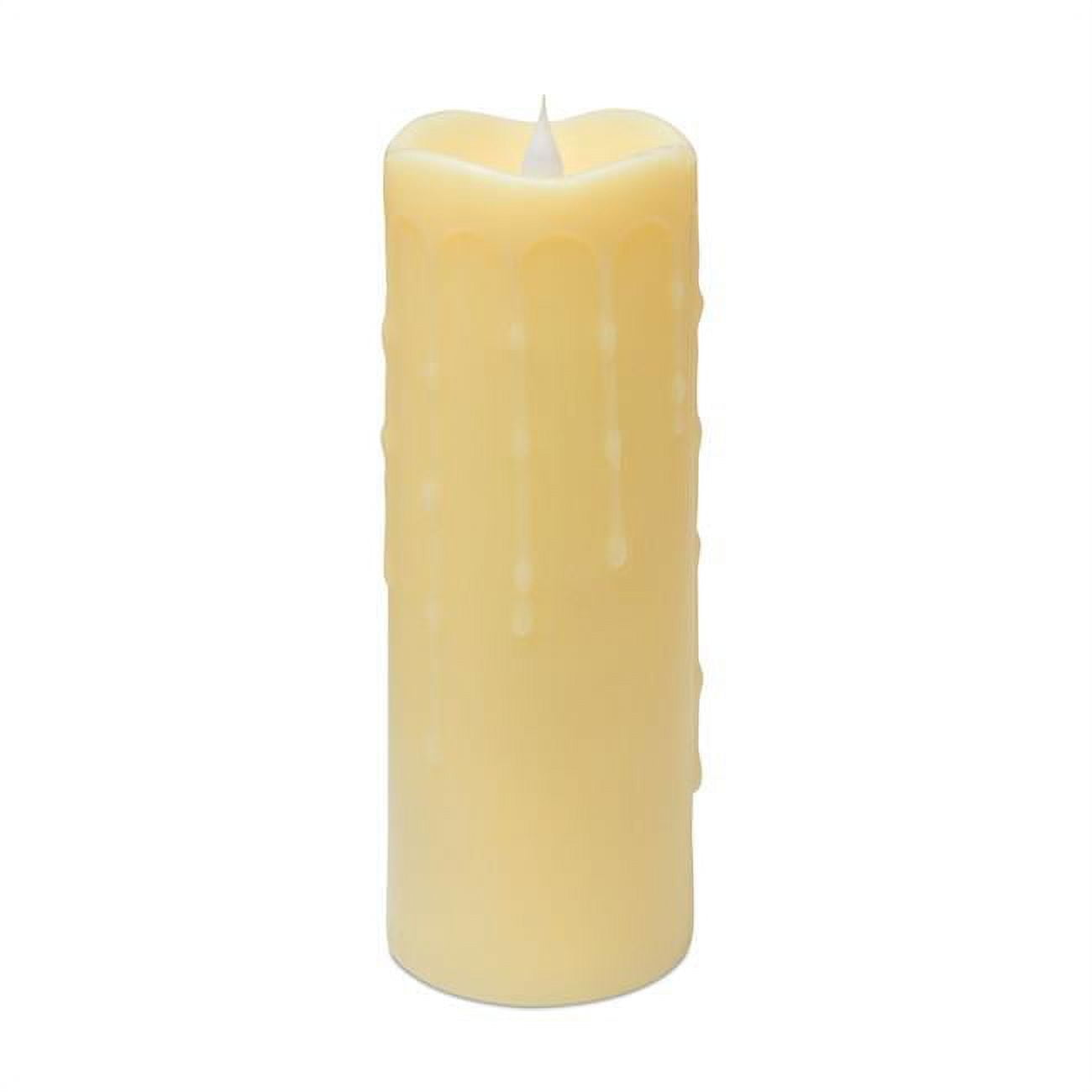 Simplux LED Dripping Candle w/Moving Flame - Set of 2 - Walmart.com