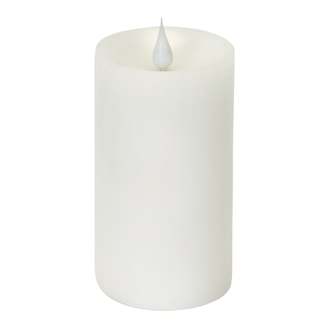 Simplux Led Pillar Candle With Moving Flame (Set Of 2) 3"D X 5"H ...