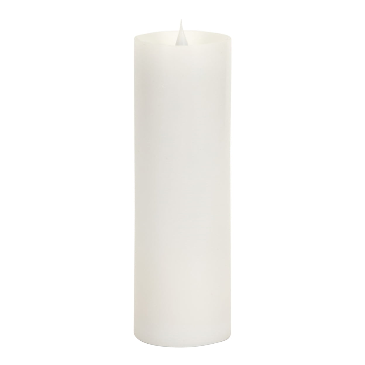Simplux Led Pillar Candle With Moving Flame (Set Of 2) 3"D X 9"H ...