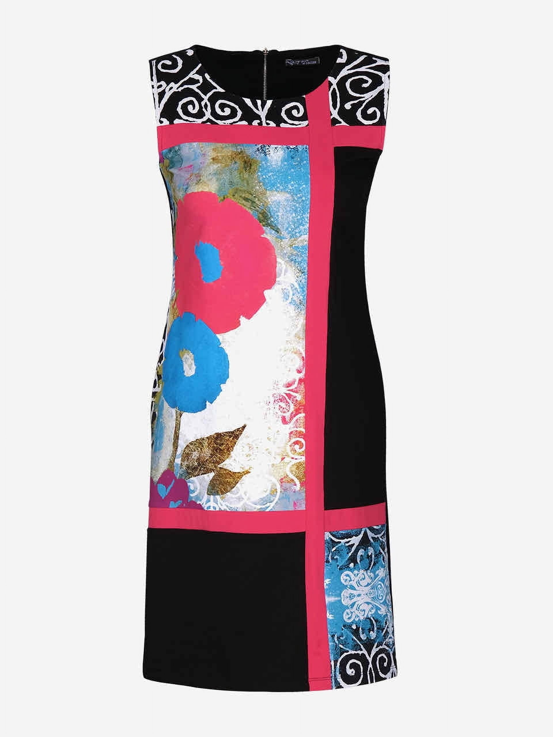 Simply Art Dolcezza: Bali 1 Redux Abstract Art Dress - Walmart.com