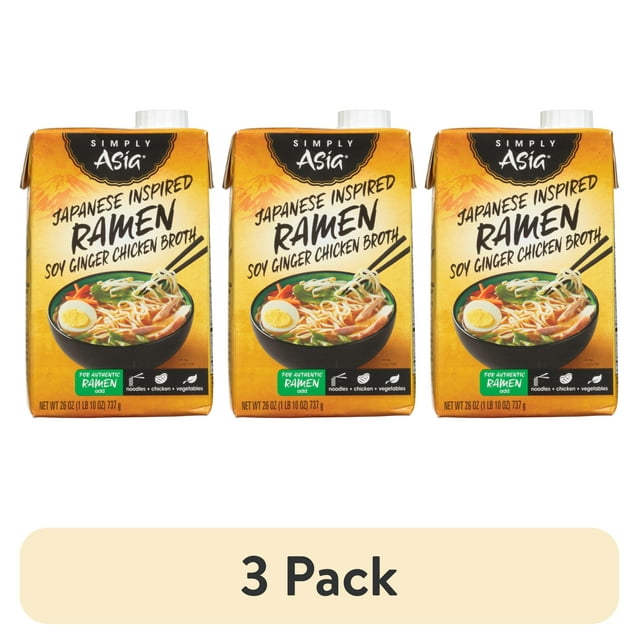 (3 pack) Simply Asia Gluten Free Japanese Inspired Ramen Soy Ginger ...