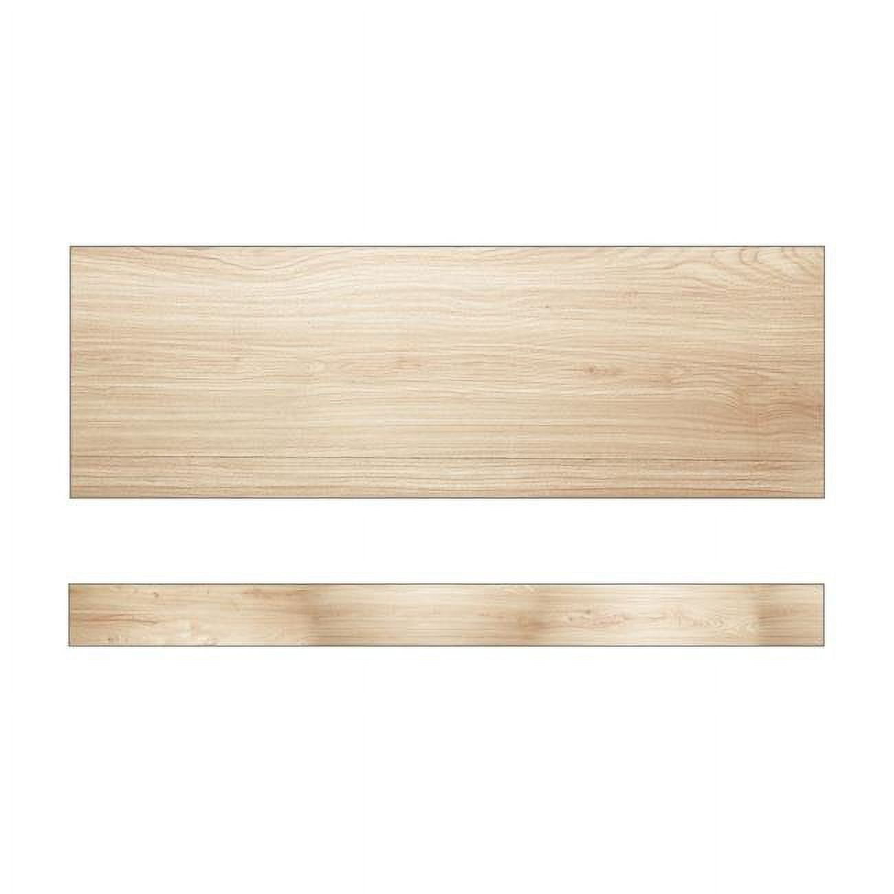 Simply Boho Wood Straight Borders, 36 Feet - Walmart.com
