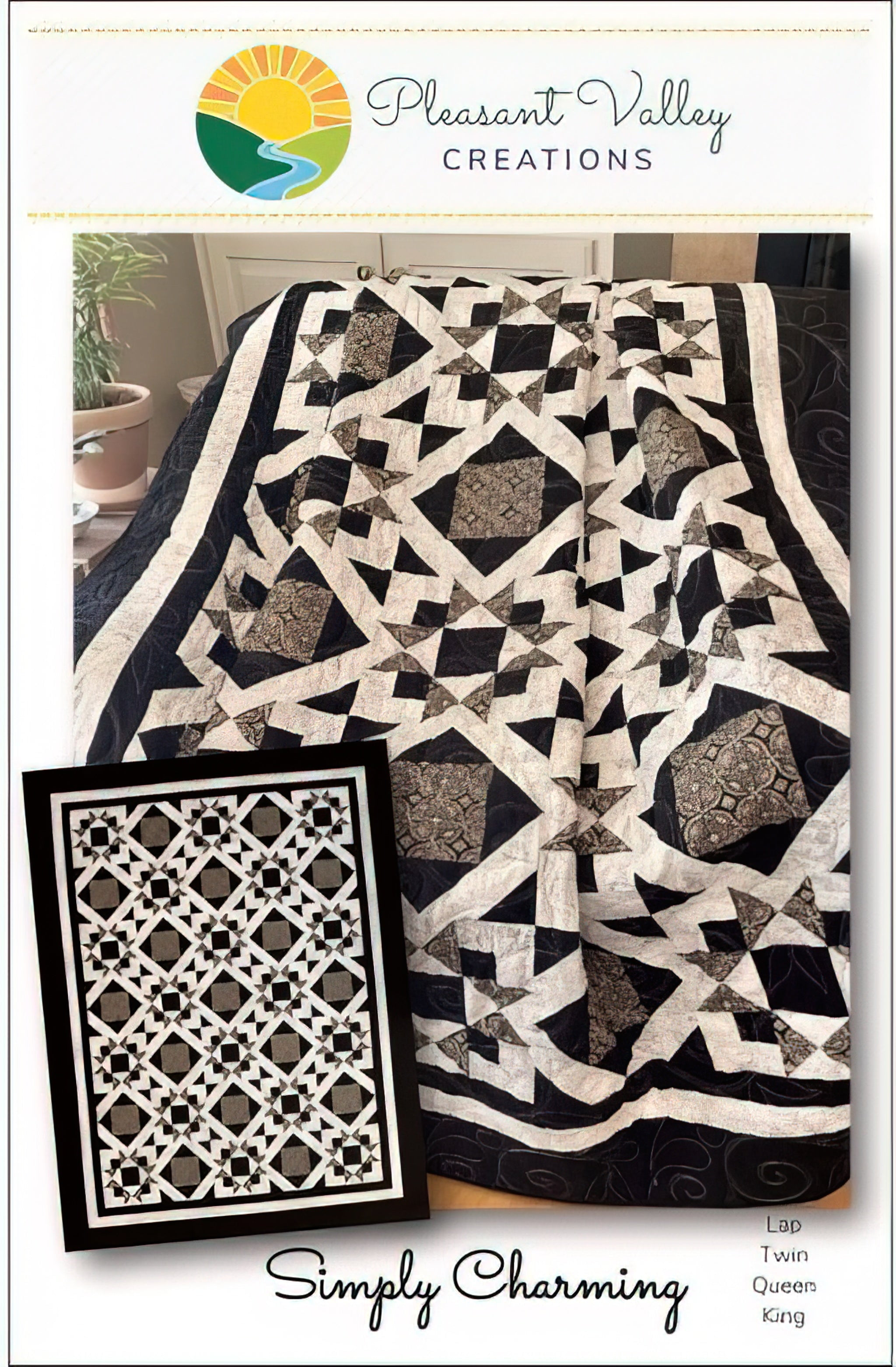 Simply Charming Quilt Pattern by Diana Beaubien - Walmart.com