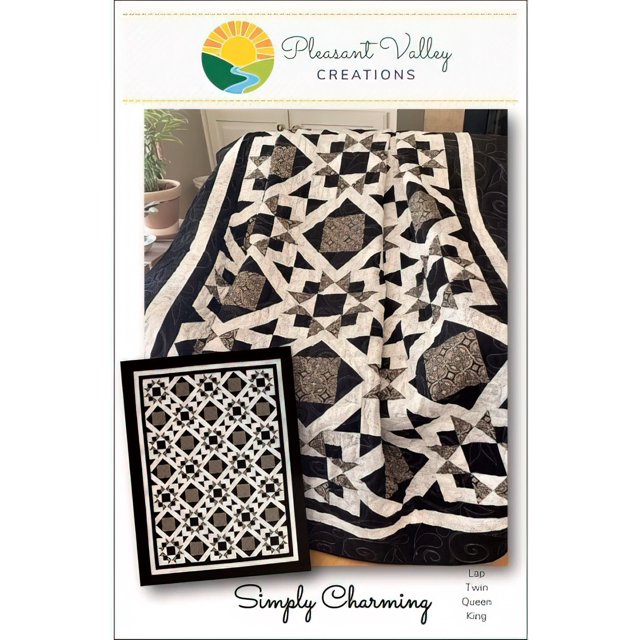Simply Charming Quilt Pattern by Diana Beaubien - Walmart.com