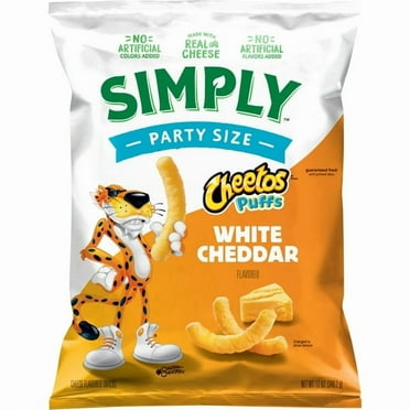 Simply Variety Pack, Cheetos White Cheddar Puffs & Crunchy, 0.875 oz ...