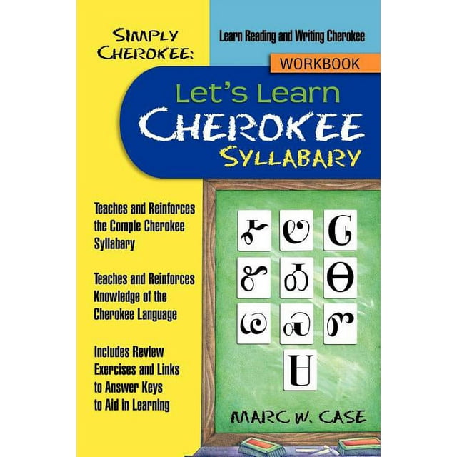 Simply Cherokee: Let's Learn Cherokee: Syllabary (Paperback) - Walmart.com