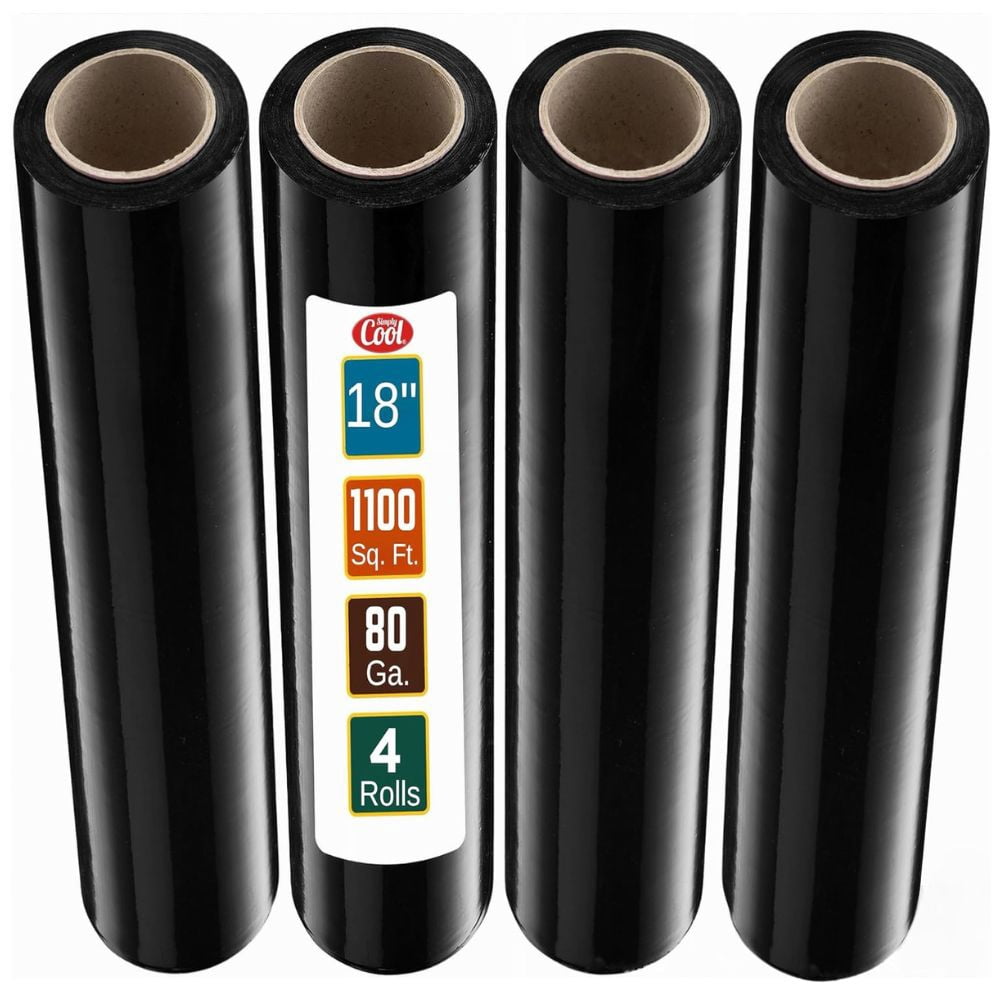 Simply Cool 17.5” Shrink Wrap with Handle, Plastic Sheets for Moving ...