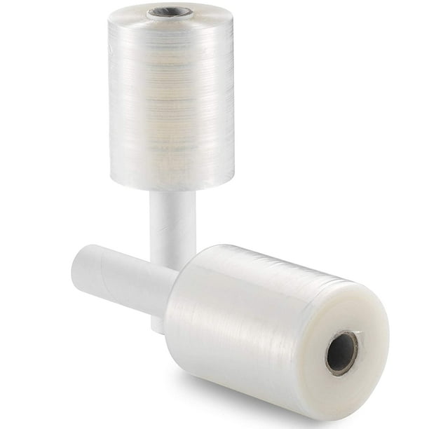 Simply Cool Mini Hand Stretch Wrap with Handle 5” Plastic Wrap for ...