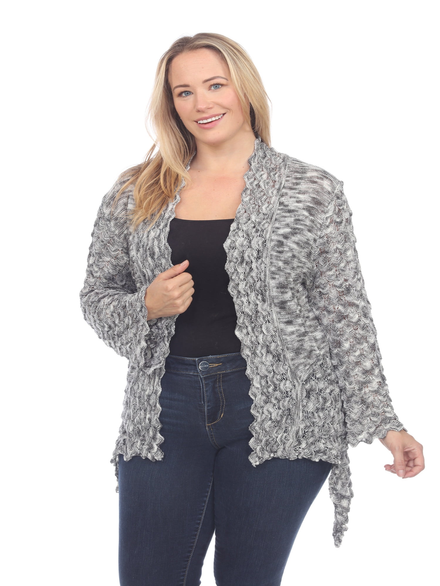Simply Couture Women's Plus Size Casual Comfy Cardigan - Walmart.com