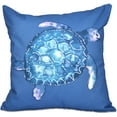 Simply Daisy 16" x 16"Sea Turtle Animal Print Outdoor Pillow - Walmart.com