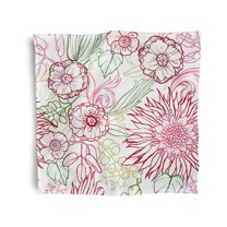 Simply Daisy 19" x 19" Alexys Floral Print Napkin (Set of 4) - Walmart.com