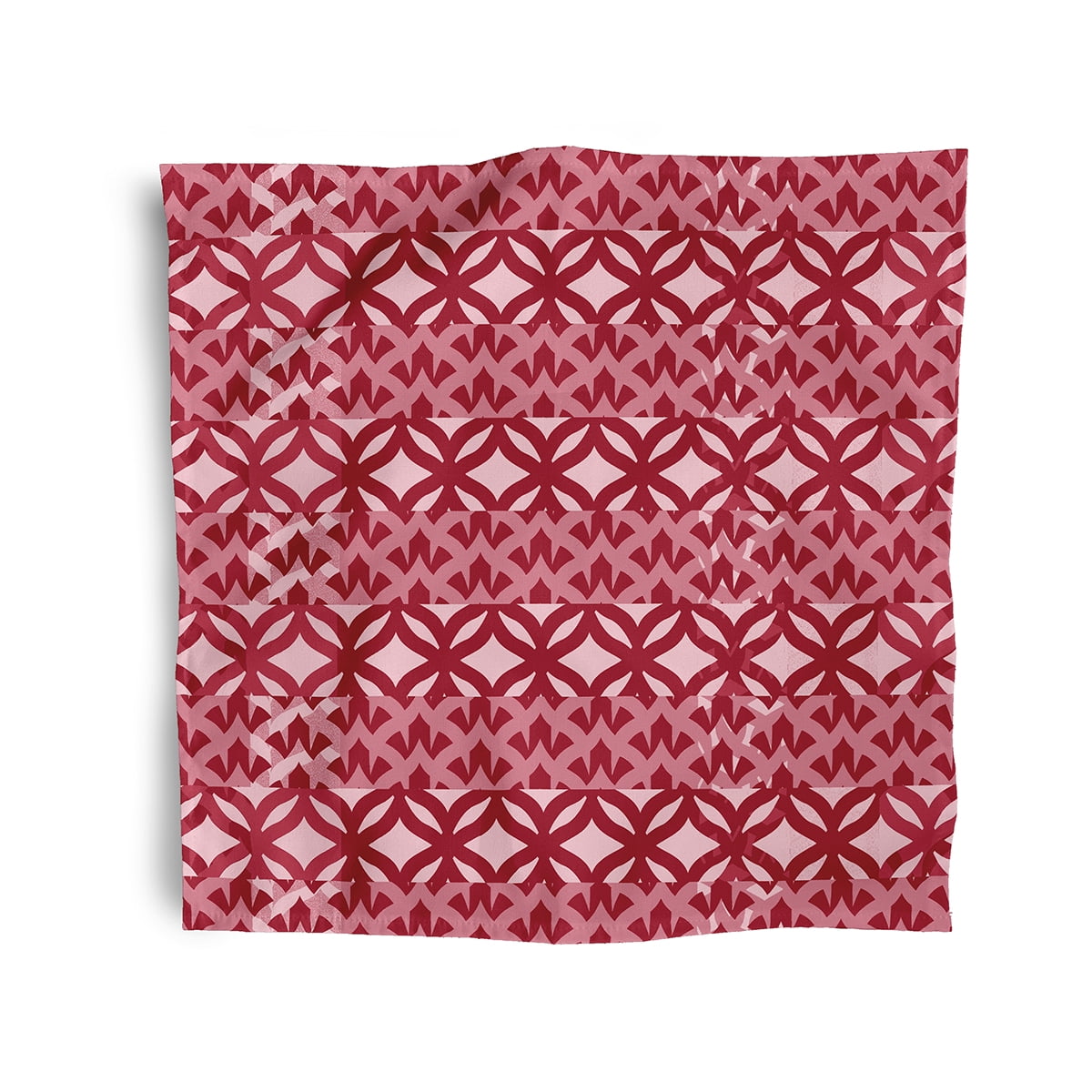 Simply Daisy 18" x 18" Red Greek Simple Napkins, Set of 4 - Walmart.com
