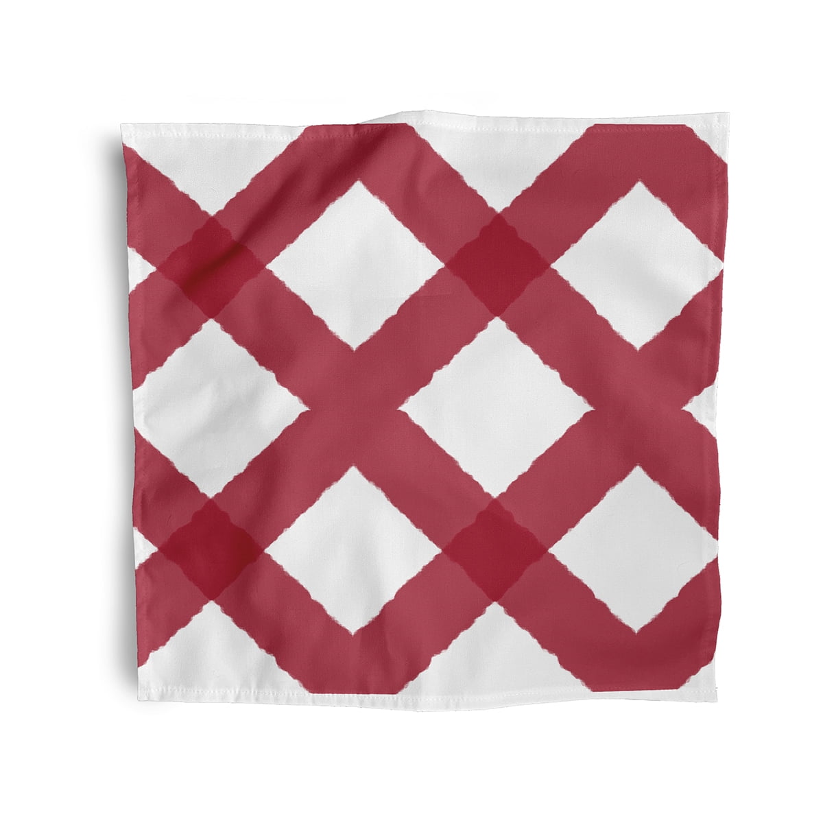 Simply Daisy 18" x 18" Red X Marks the Spot Napkins, Set of 4 - Walmart.com