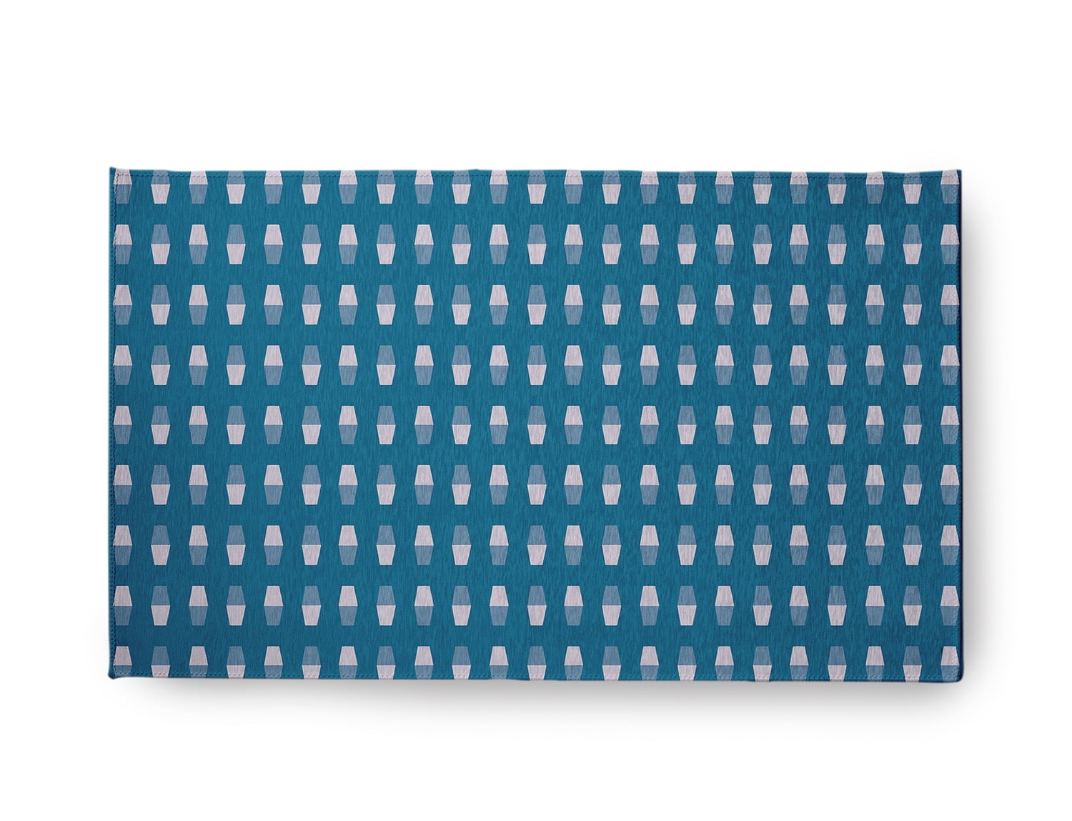 Simply Daisy 18" x 30" Unreal Teal Bowling Pins Rug - Walmart.com