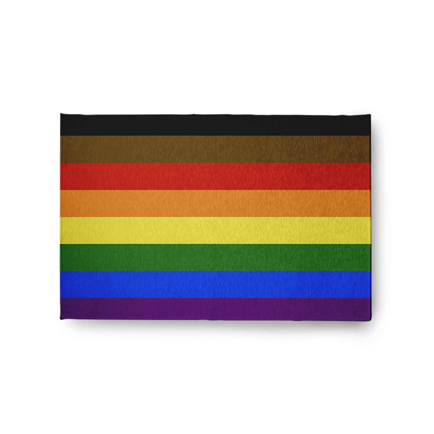 Simply Daisy 2' x 3' Inclusive Pride Inclusive Pride Chenille Indoor ...