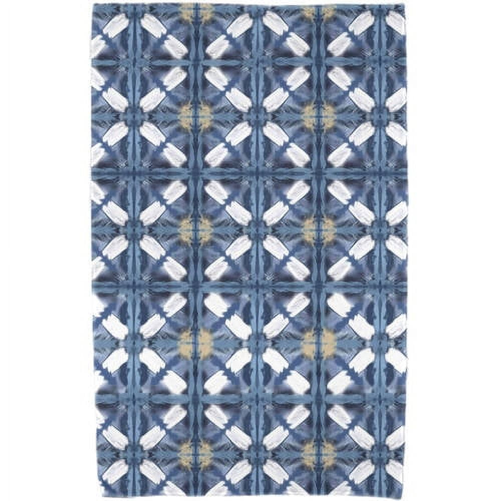 Simply Daisy 30" x 60" Beach Tile Geometric Print Beach Towel - Walmart.com