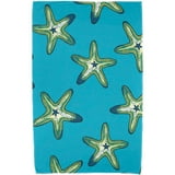 Simply Daisy 30" x 60" Soft Starfish Geometric Print Beach Towel - Walmart.com