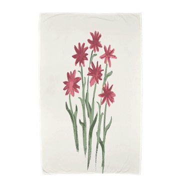 Simply Daisy, 30 x 60 inch, Veggie Dots Beach Towel, Pale Pink ...