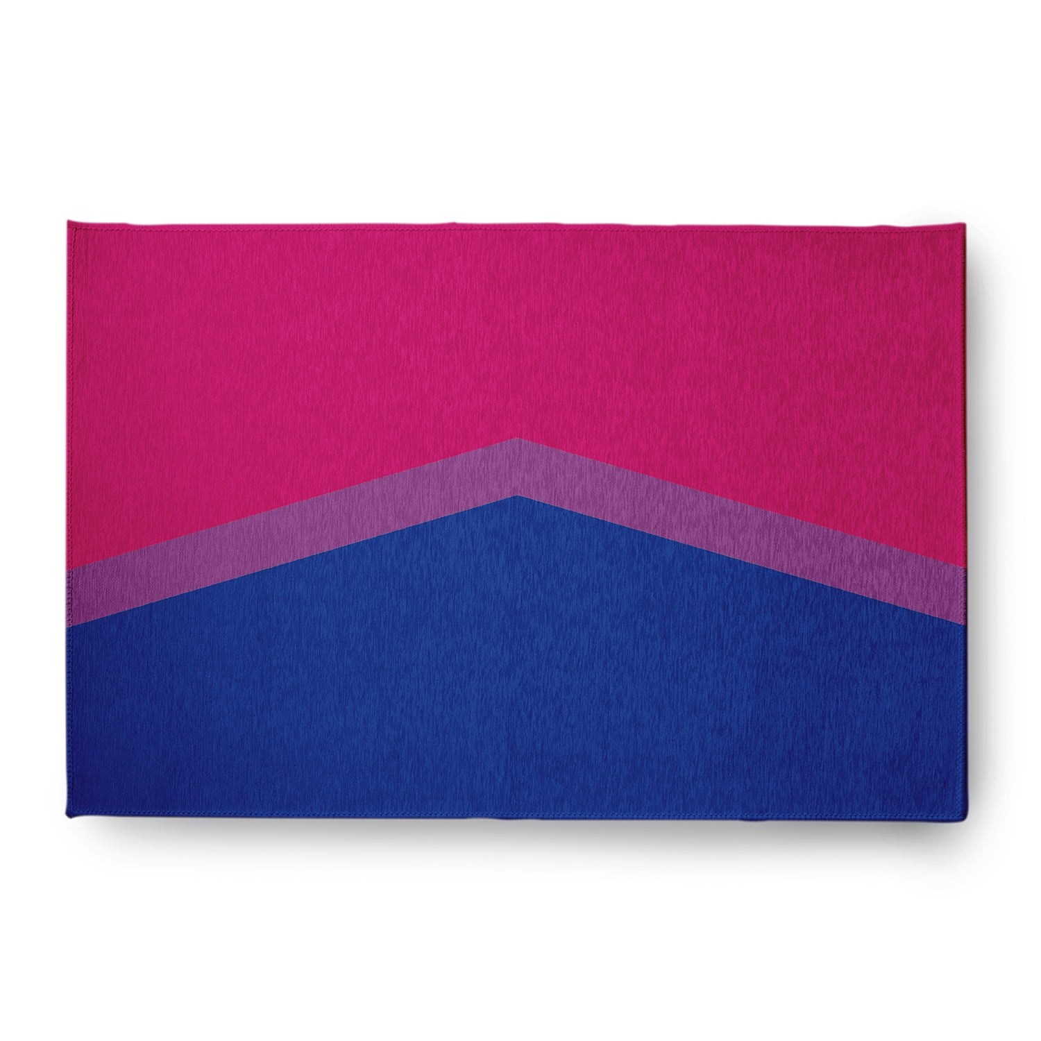 Simply Daisy 4' x 6' Bisexual Chevron Bisexual Chevron Chenille Indoor ...