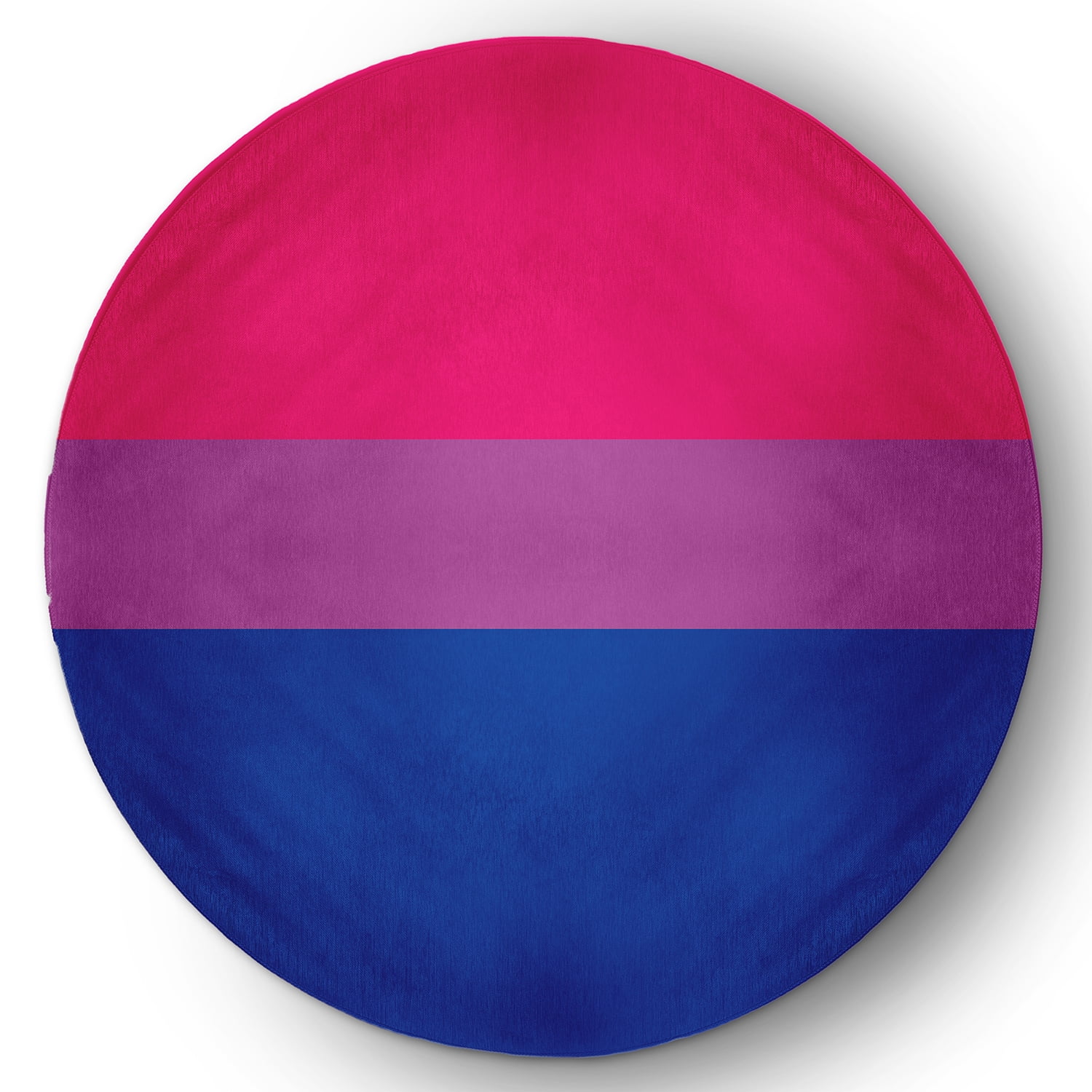 Simply Daisy 5' Round Bisexual Bisexual Chenille Indoor/Outdoor Rug ...