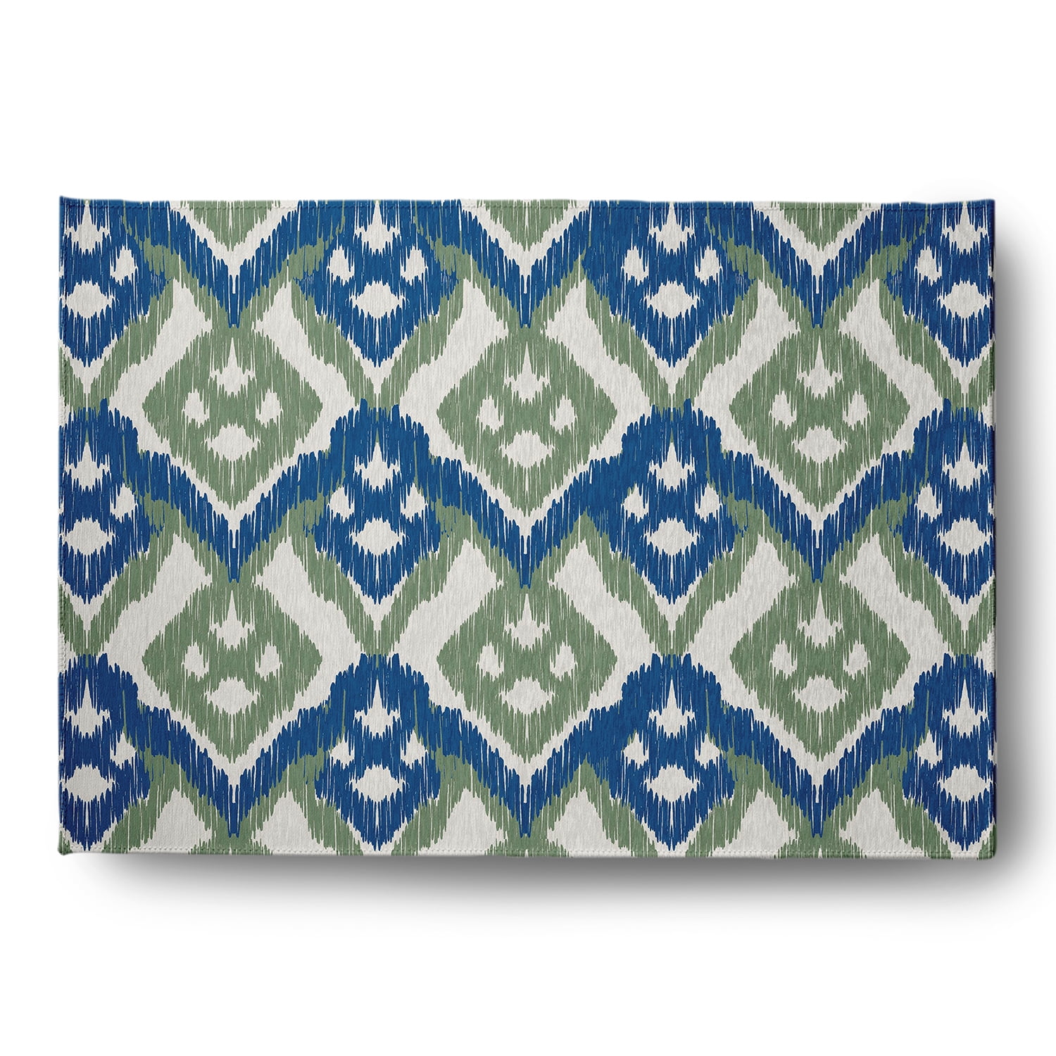 Simply Daisy 5' x 7' Dark Cobalt Blue Hipster Spring Chenille Indoor ...