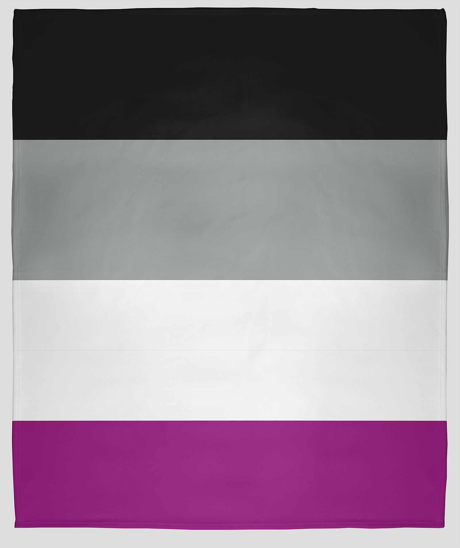 Simply Daisy 60 x 80 inch Asexual Pride Flag Throw Blanket - Walmart.com