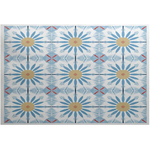 Simply Daisy, Alexys, Floral Print Indoor/Outdoor Rug - Walmart.com