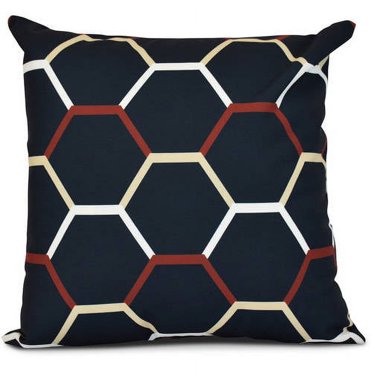 Simply Daisy Geometric Print Decorative Pillow, 16" x 16" - Walmart.com