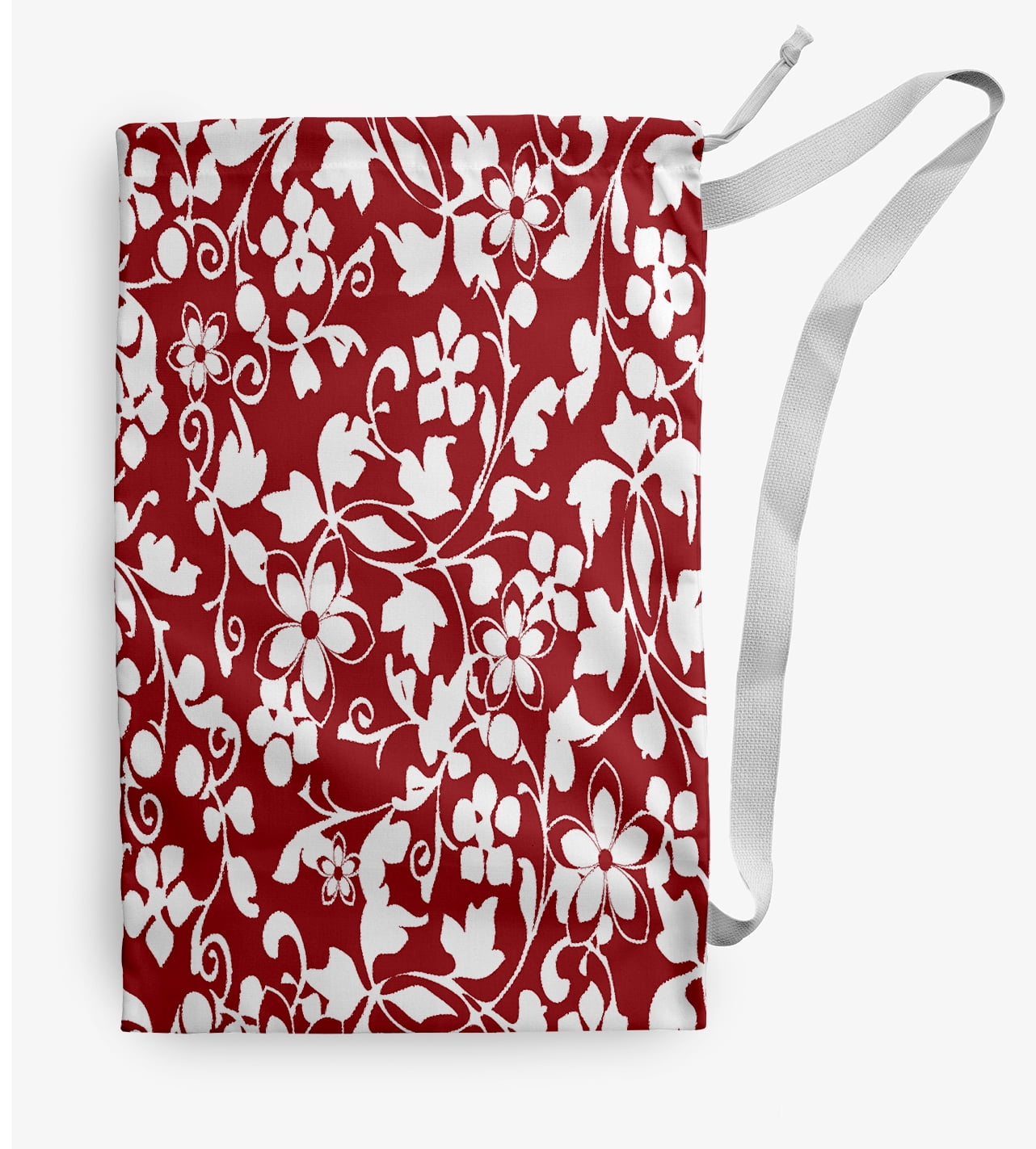 Daisy Evelyn Red Laundry Bag - Polyester Drawstring - 18 x 29 inches ...