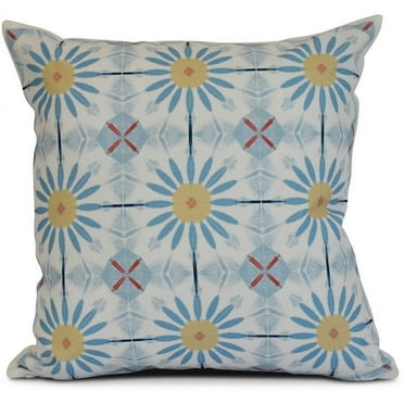 Simply Daisy, Geometric, Lil' Diamond Jill Outdoor Pillow - Walmart.com