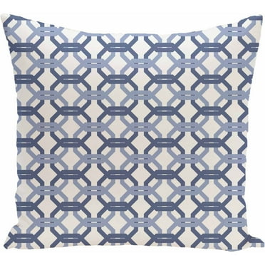Simply Daisy Geometric Print Decorative Pillow, 16" x 16" - Walmart.com