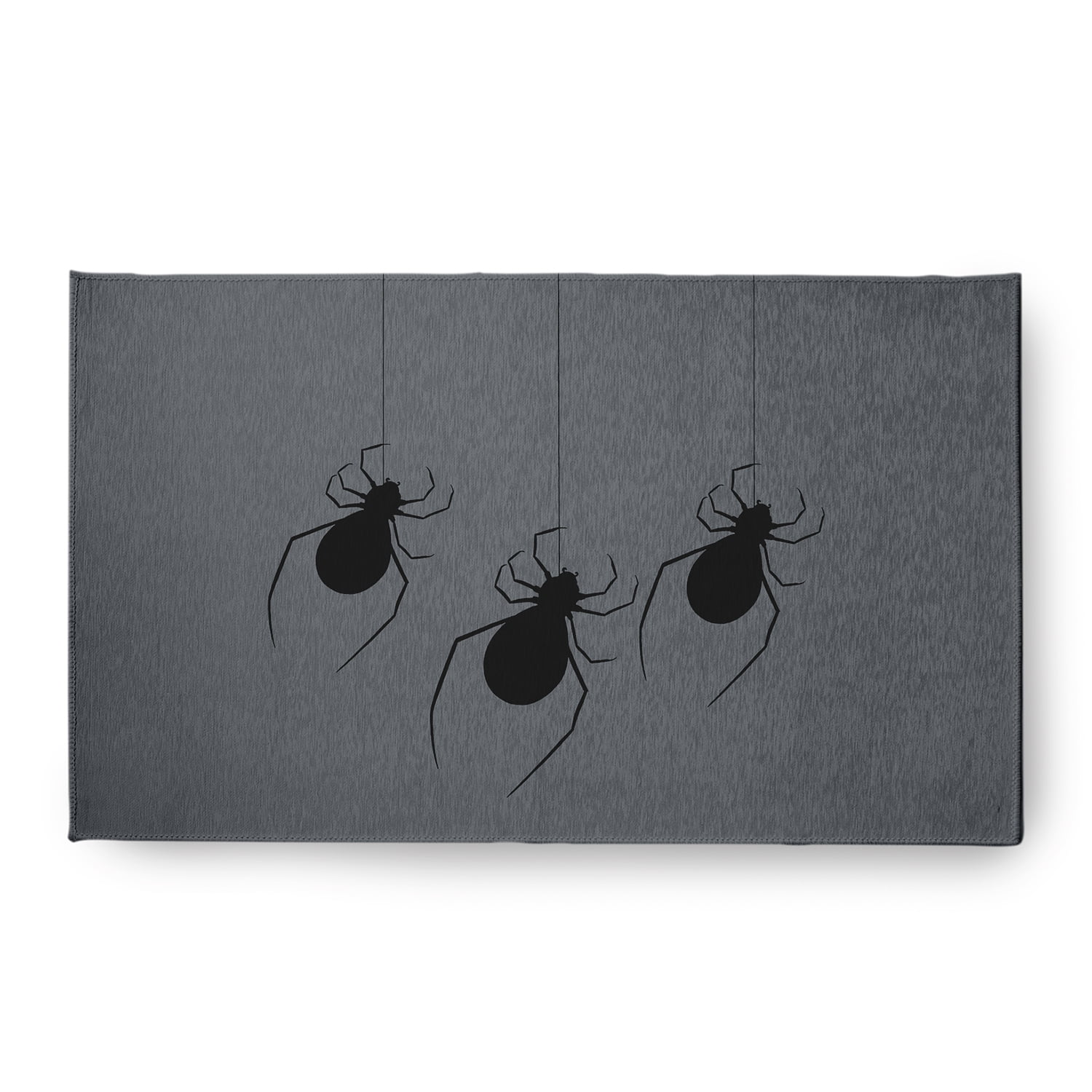 Free Shipping! Simply Daisy Halloween Spider Rug, 18x30, Steel Gray ...