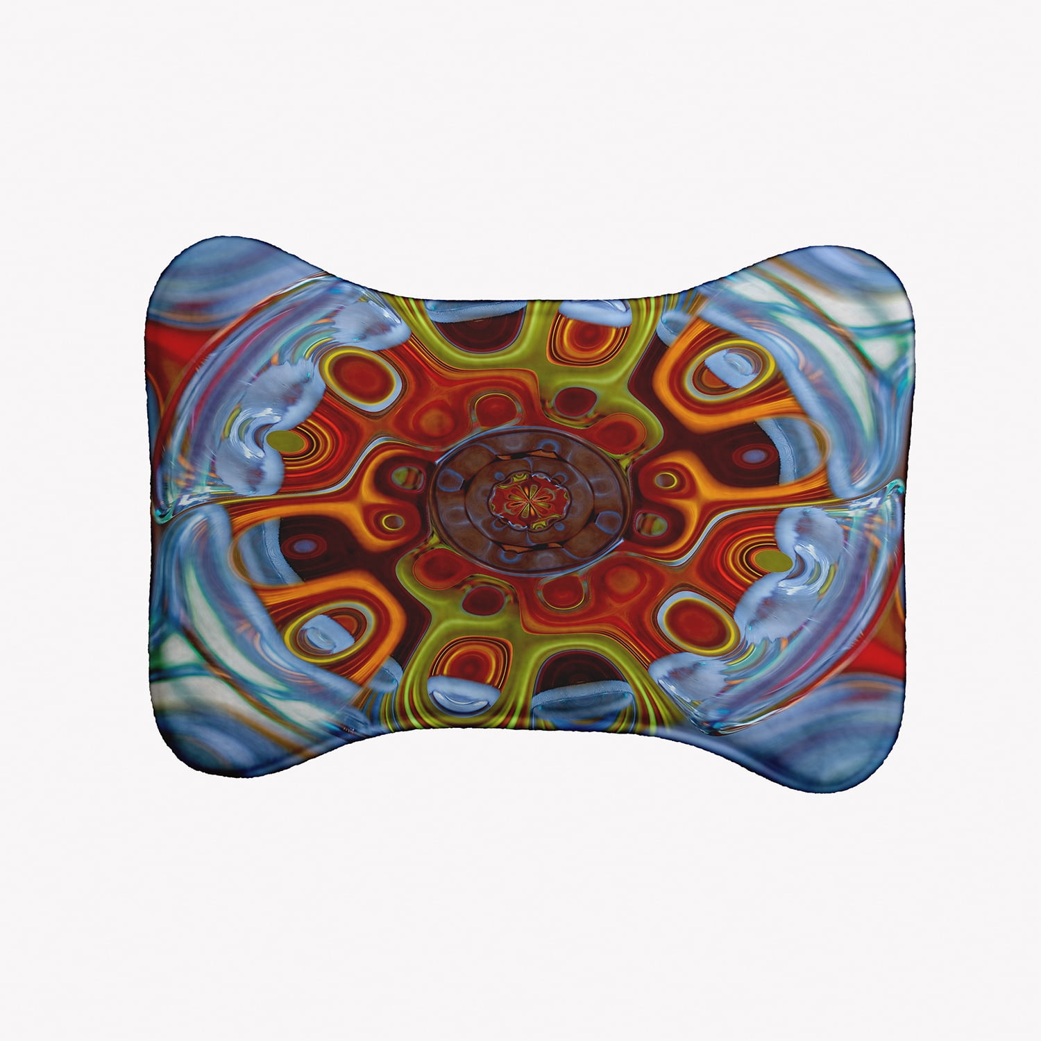 Simply Daisy Lava Puddle Bone Shape Pet Feeding Mat for Dogs - Walmart.com