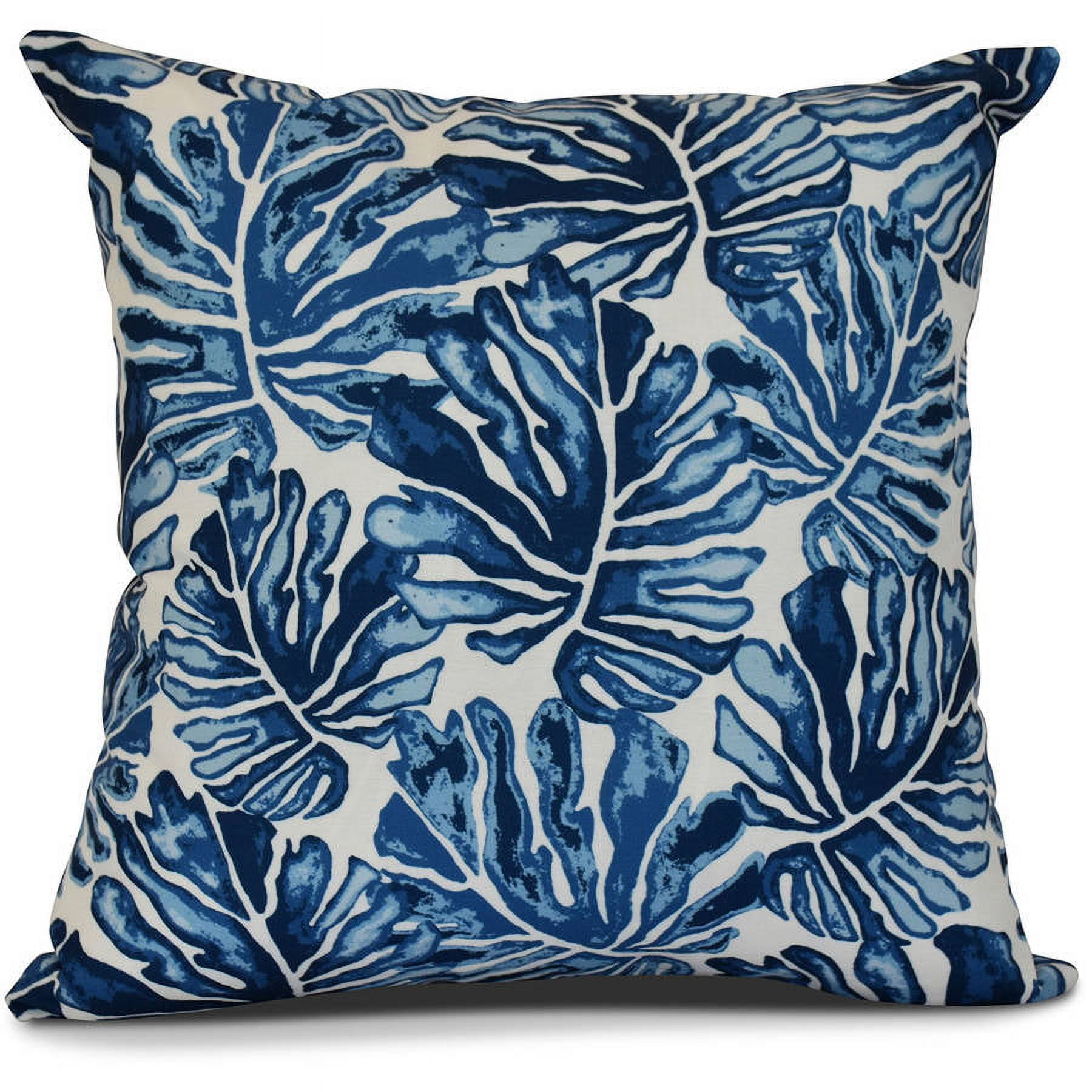 Simply Daisy, Palm Leaves, Floral Print Pillow - Walmart.com
